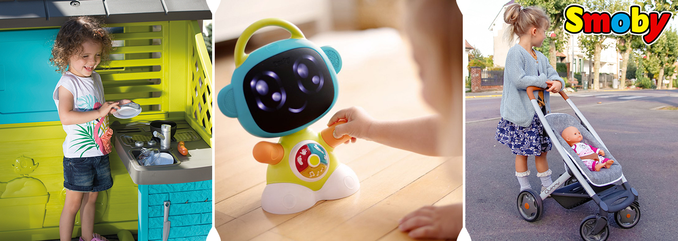 Smoby - najlepsze zabawki z Francji. Zabawki do ogrodu i do domu ...